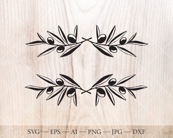 Monograms With Olive Leaf