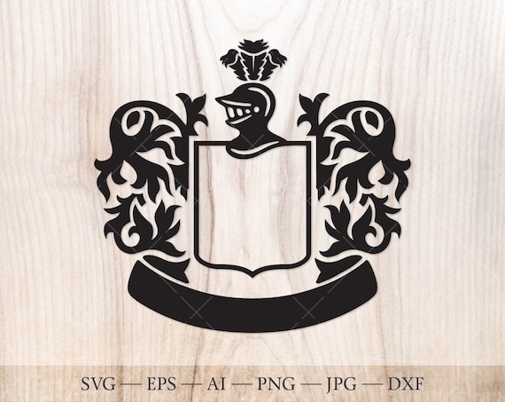 Plantilla De Escudo De Familia