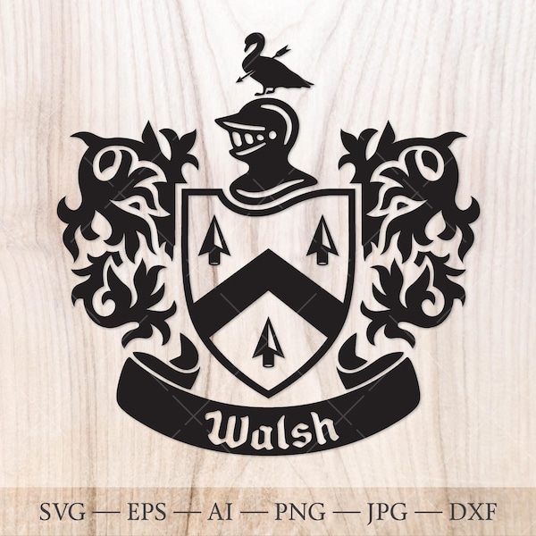 Family Crest Svg - Etsy