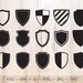 Heraldry Shield SVG Set. Knight Shield Clipart. for Cricut, Svg, Eps ...