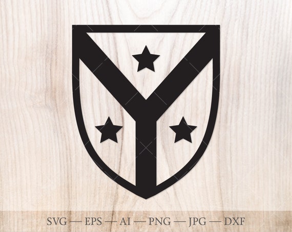 Cunningham Heraldry Shield SVG. Knight Shield Clipart. - Etsy