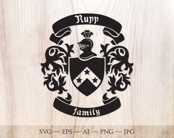 Brodie Family crest Coat of arms svg Heraldic shield with stars and ...