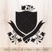 Family Crest SVG Template. Coat of Arms SVG. - Etsy