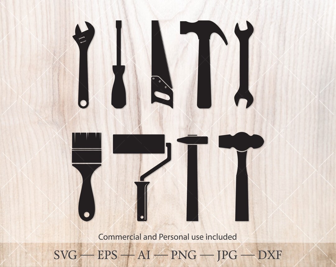 Repair Tools SVG File Bundle. Mechanic Tools Svg. Cricut SVG Cut File ...