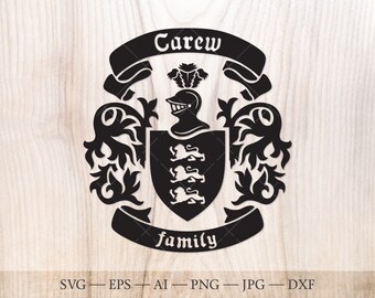 James Family Crest. Coat of Arms Svg. Heraldic Shield With | Etsy