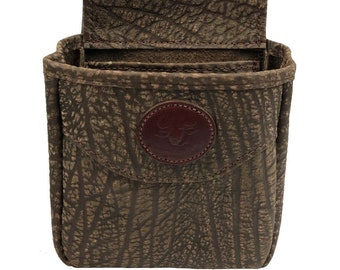 Axis Hide Leather Shotgun Shell Sporting Clay / Skeet / Trap Pouch Midi ...