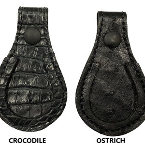 Leather & Exotic Hide Toe Pad Shotgun Barrel Rest - Trap Shooting or ...