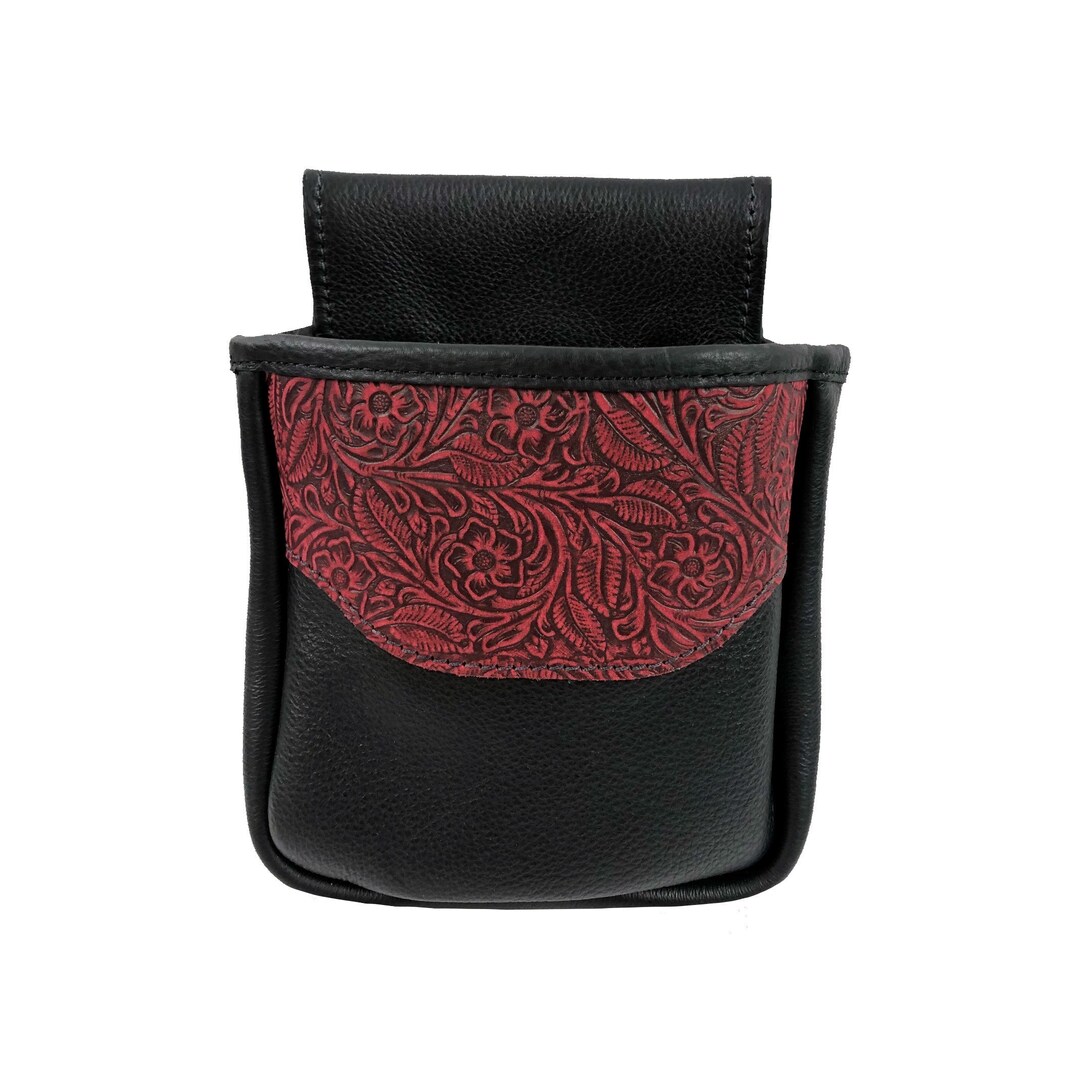 Floral Embossed Leather Shotgun Shell Sporting Clay / Skeet / Trap ...