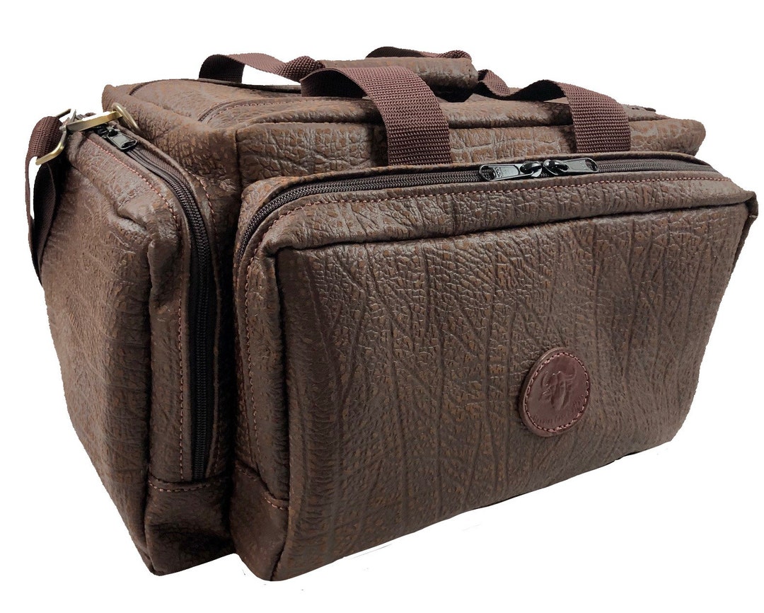 Buffalo Hide Range / Field Bag - for Sporting Clays, Skeet, Trap ...