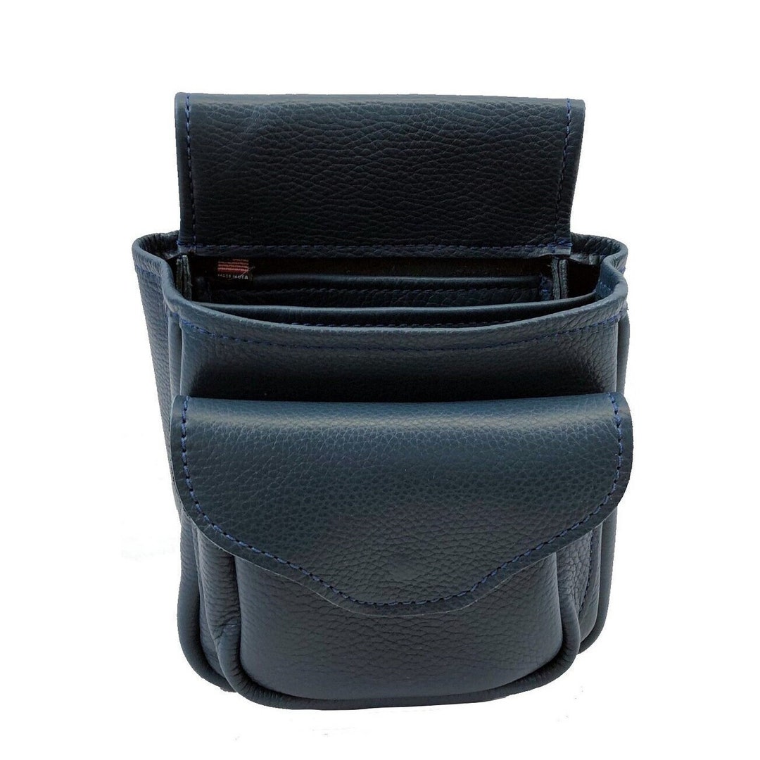Genuine Leather Shotgun Shell Sporting Clay / Skeet / Trap Pouch Deluxe ...