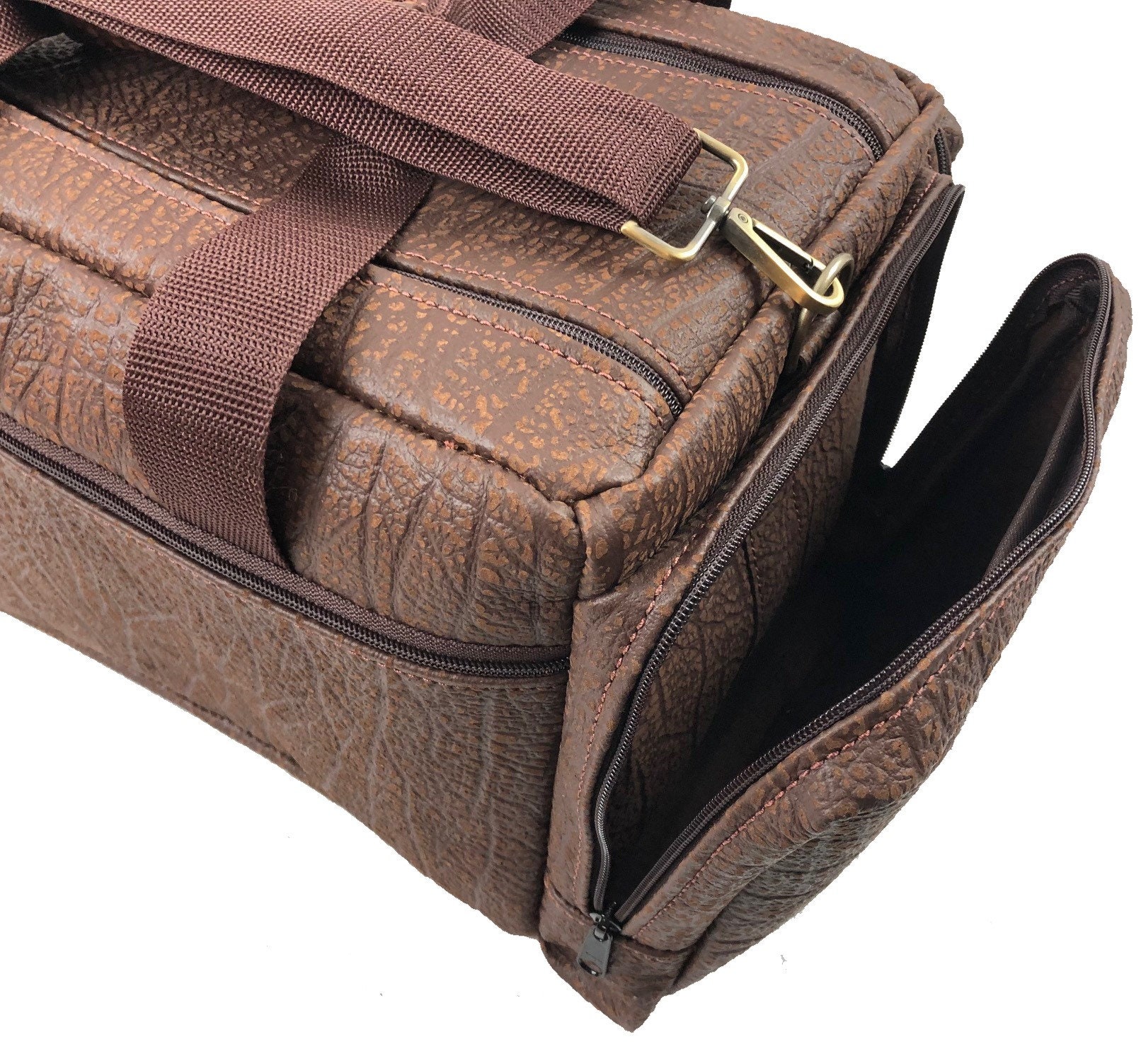 Buffalo Hide Range / Field Bag - for Sporting Clays, Skeet, Trap ...