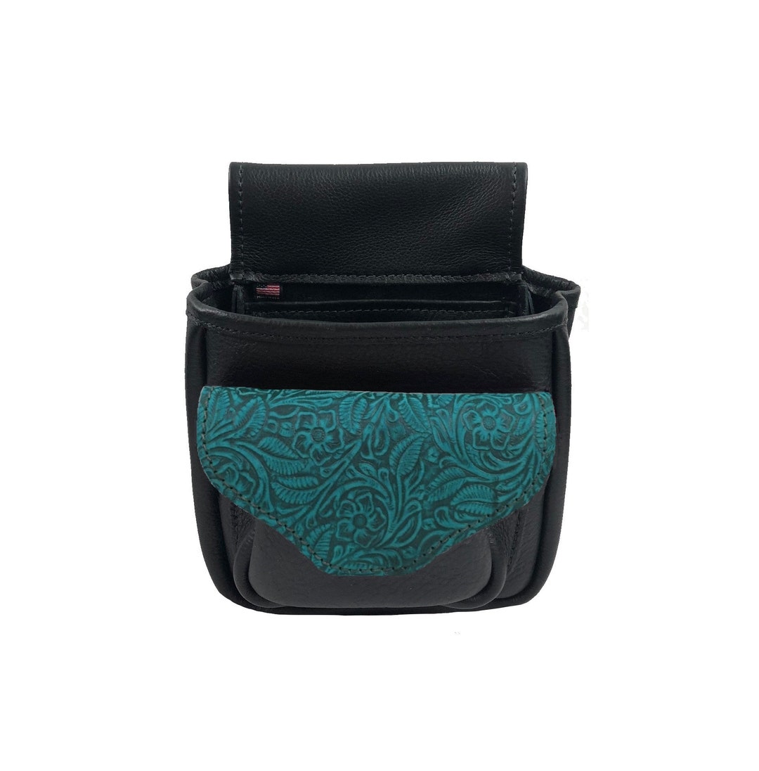 Floral Embossed Leather Shotgun Shell Sporting Clay / Skeet / Trap ...