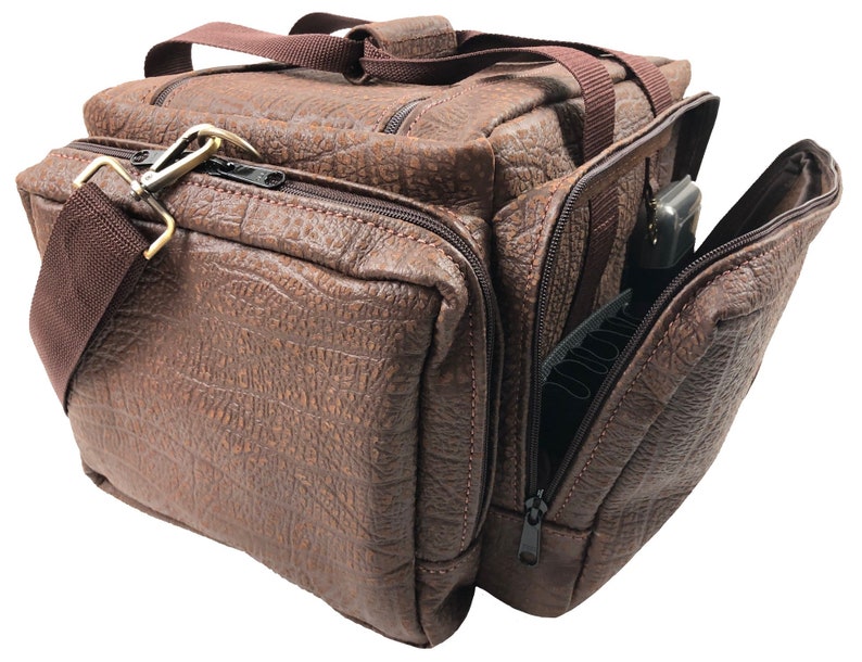 Buffalo Hide Range / Field Bag - for Sporting Clays, Skeet, Trap ...