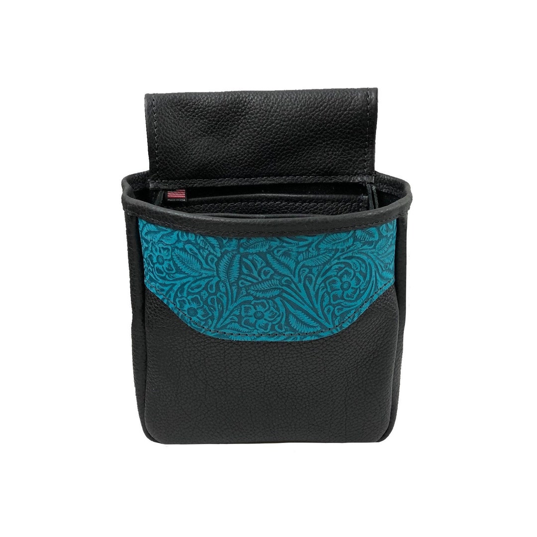 Floral Embossed Leather Shotgun Shell Sporting Clay / Skeet / Trap ...