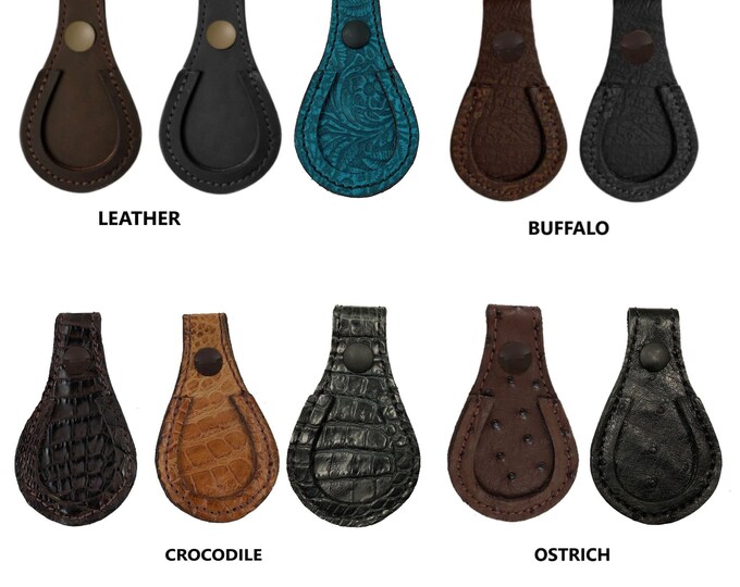 Leather & Exotic Hide Toe Pad Shotgun Barrel Rest Trap Shooting or ...