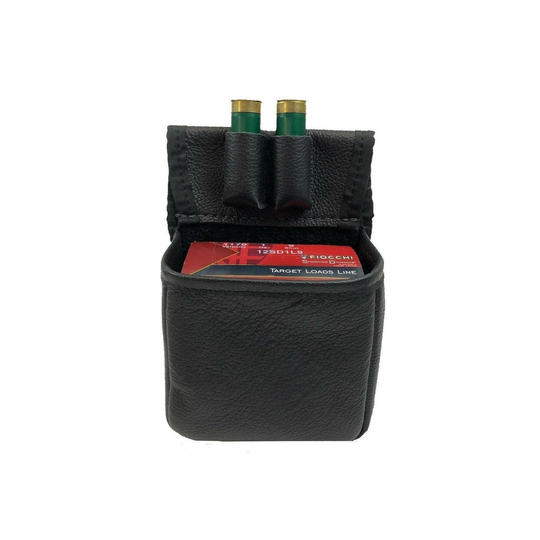 Genuine Leather Shotgun Shell Sporting Clay / Skeet / Trap Single Box ...