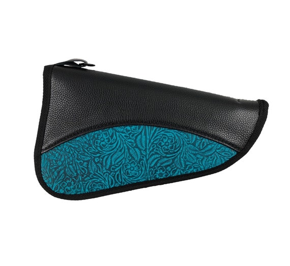 Leather Handgun / Pistol / Revolver Case With Embossed Floral - Etsy