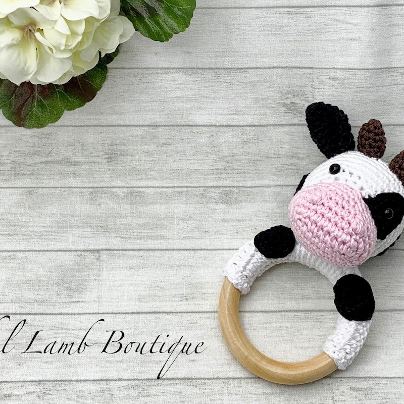 Wood Baby Rattle - Etsy