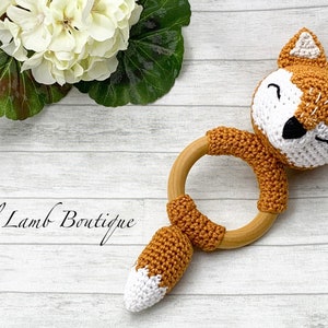 FOX Rattle, Photo Prop, Baby Announcement Accessory - Etsy