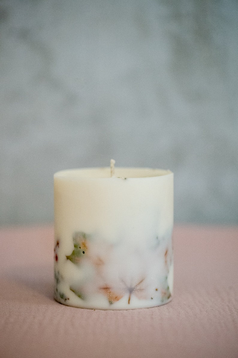 Pine Forest Soy Wax Candle Natural Soy Wax Forest Aroma Pillar | Etsy
