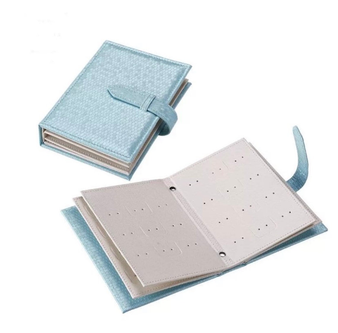 Earrings Organizer Book Drop/hoop/clip/stud Earrings Storage - Etsy