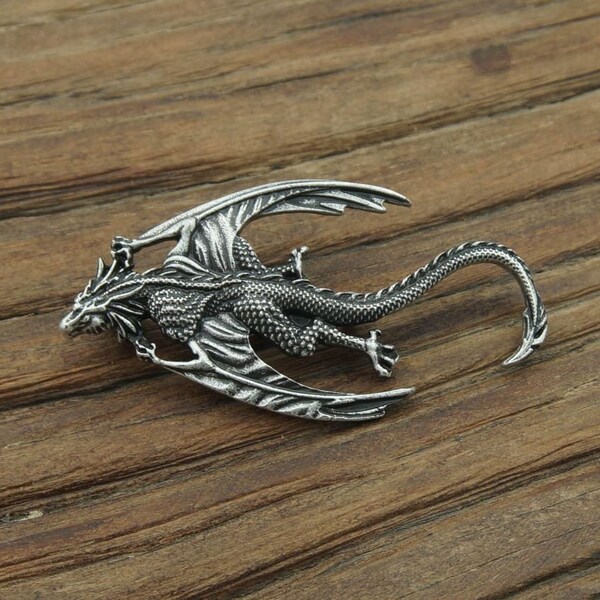 Dragon Brooch - Etsy