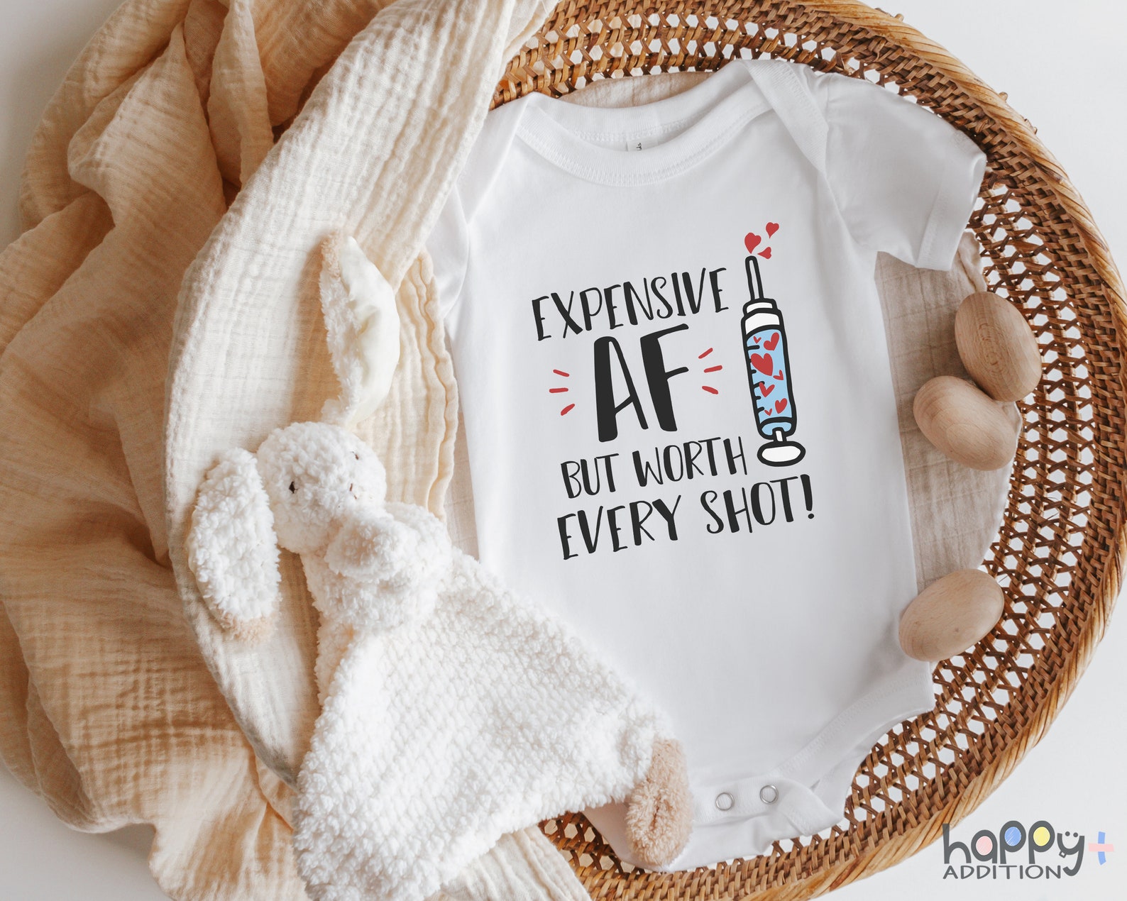 Expensive AF but Worth Every Single Shot IVF Onesie Thanks - Etsy