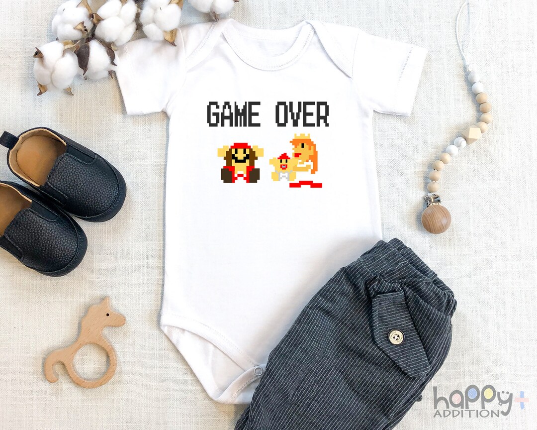 Game Over, Funny Gamer, Bodysuit, Dad Gamer, Funny Baby s, Funny Baby ...