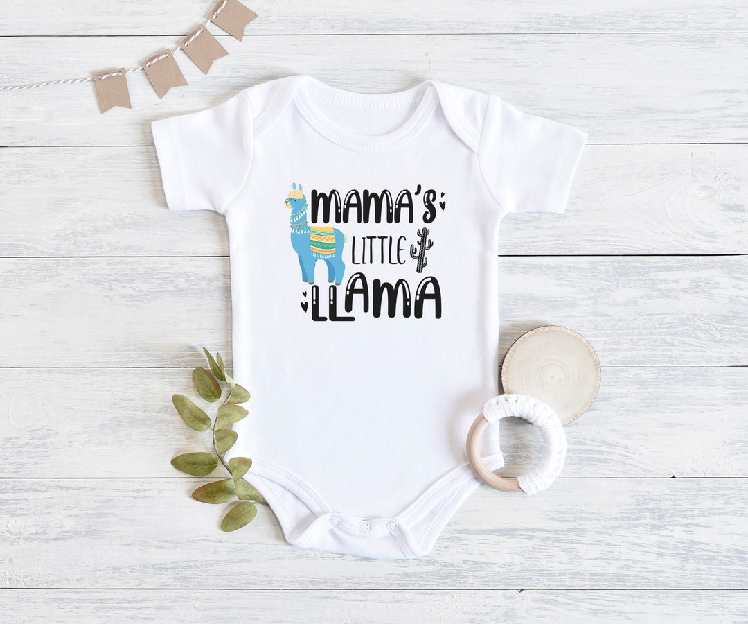 Mamas Little Llama, Llama, Llama Baby Shower Gift, Baby Girl, Baby Boy ...