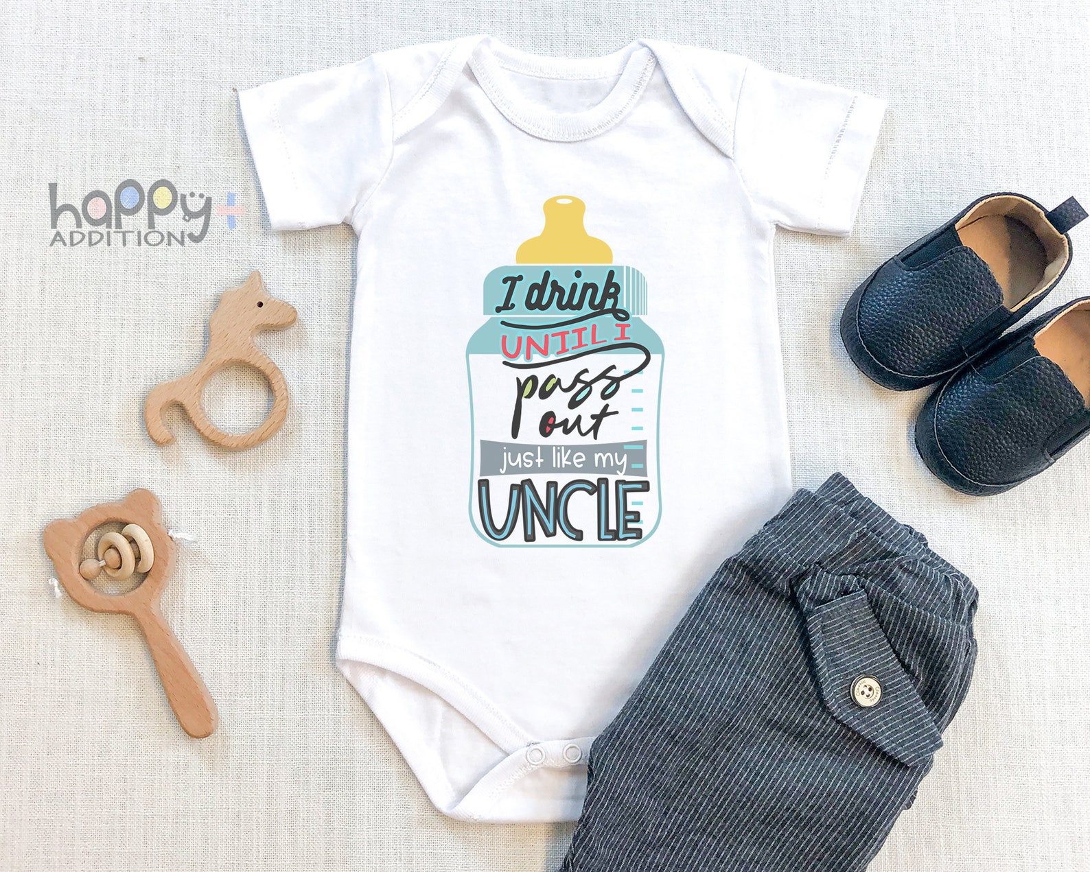 Uncle, Funny Baby, Baby Bodysuit, I Drink Until I Pass Out Like My ...