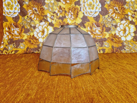 Vintage Capiz Shell Ceiling Lamp Shade Vintage Sea Shell - Etsy