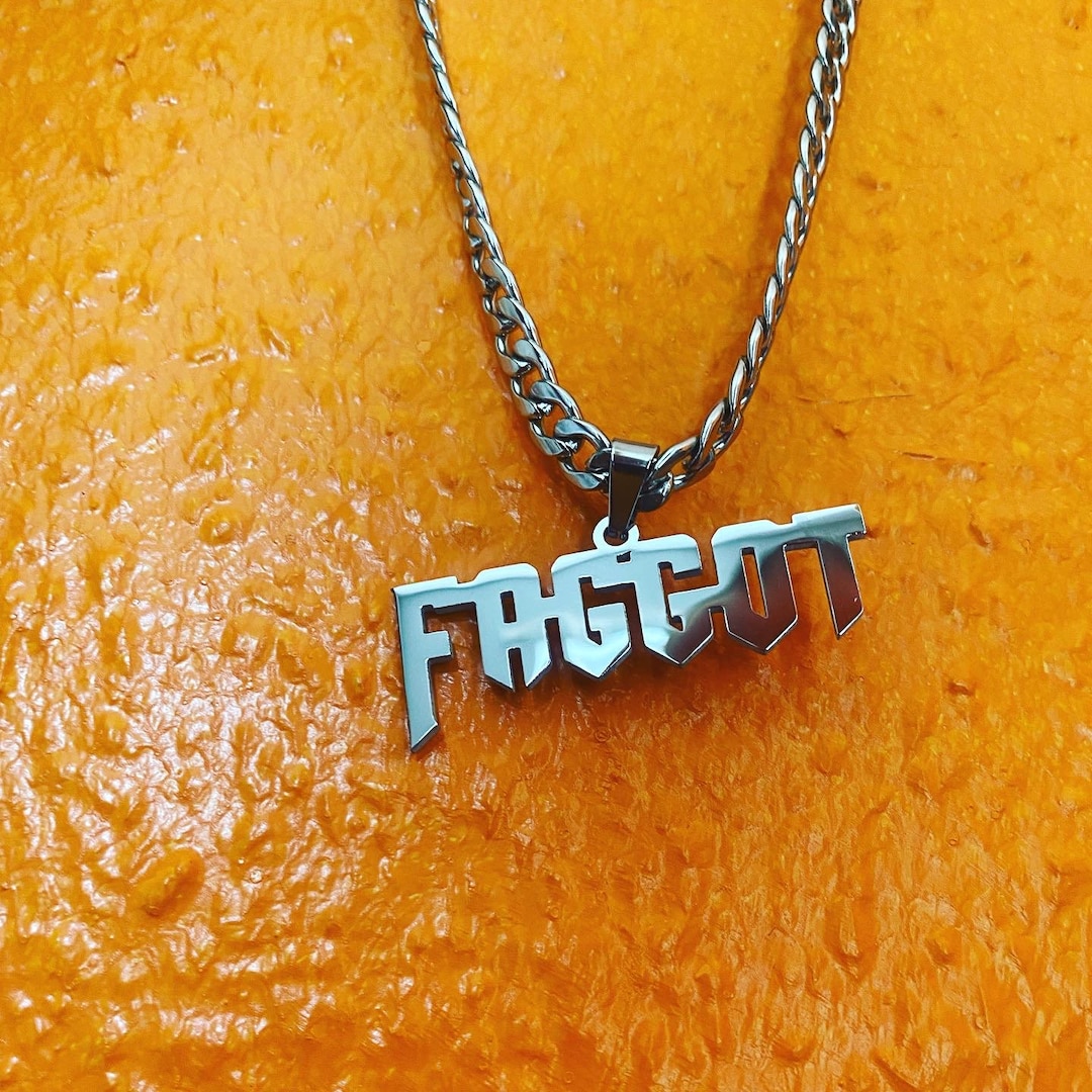 Fggt X Doom Stainless Steel Necklace (preorder) - Etsy