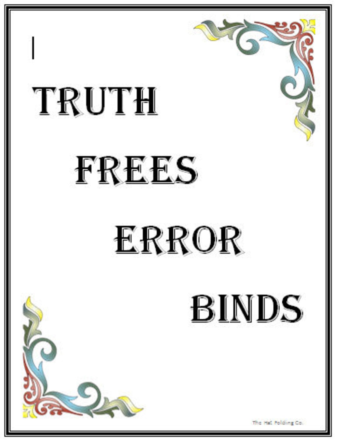 Truth Frees - Etsy