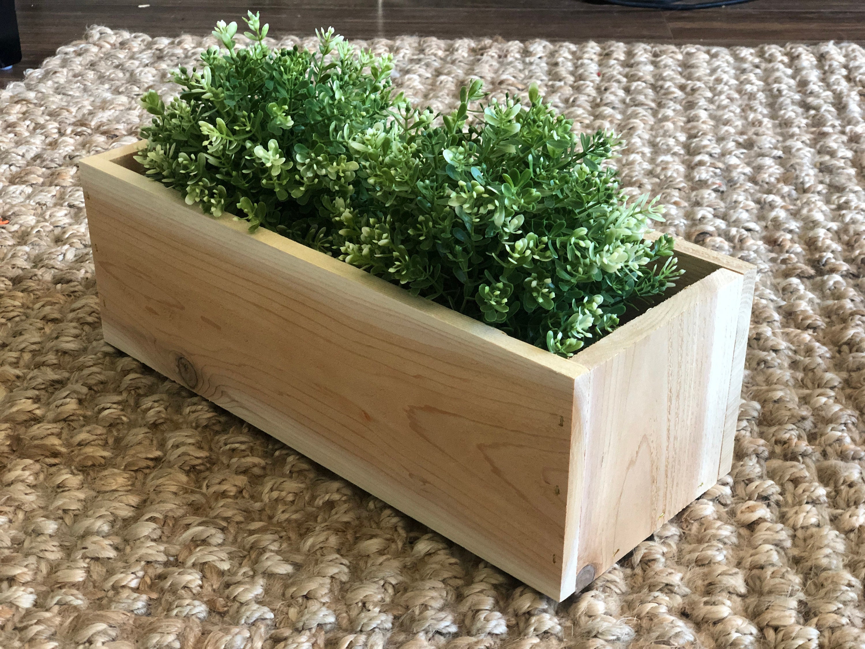 Window Sill Planter - Indoor or Outdoor Window Plant Holder for Herbs ...