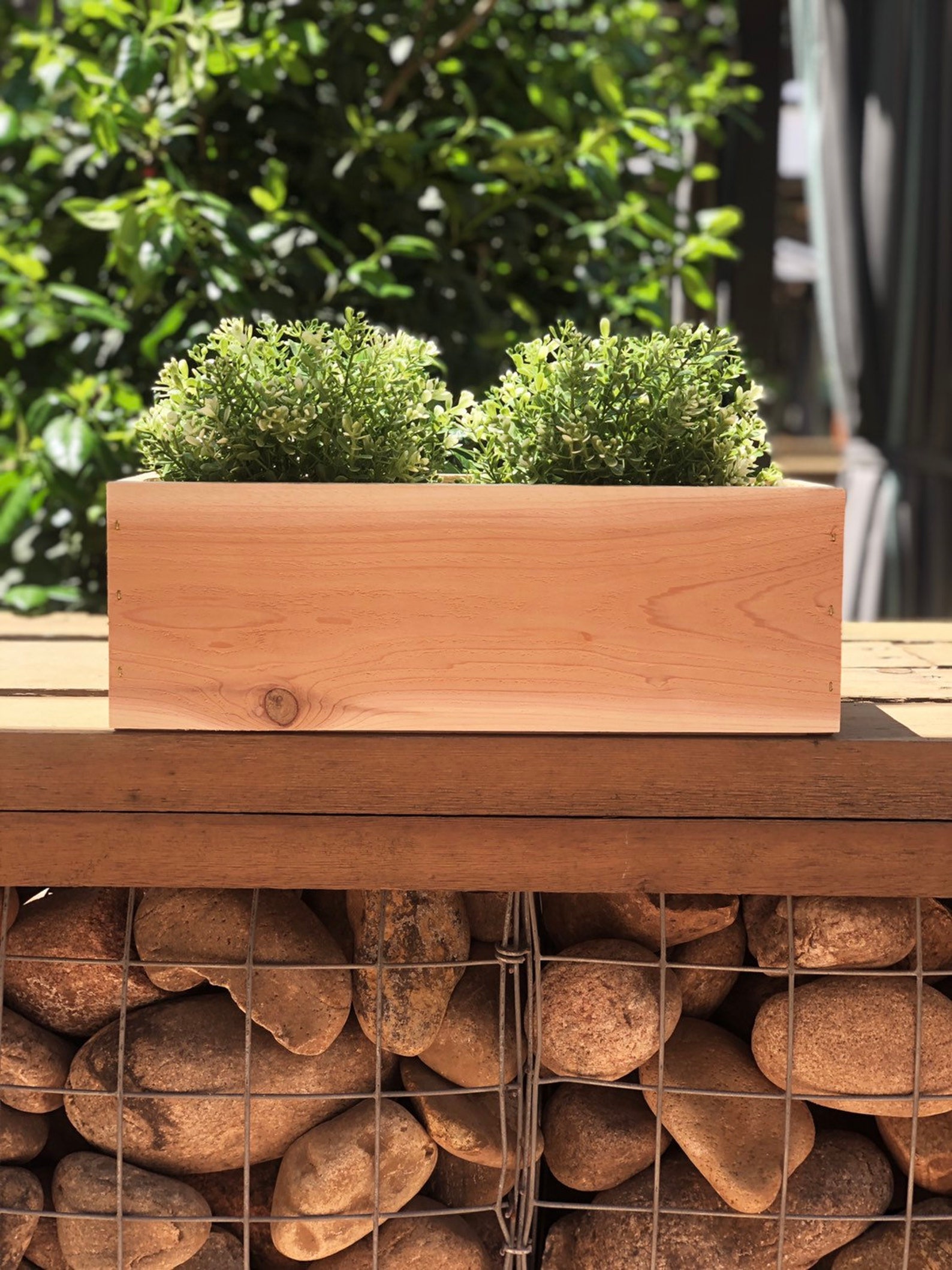 Window Sill Planter - Indoor or Outdoor Window Plant Holder for Herbs ...