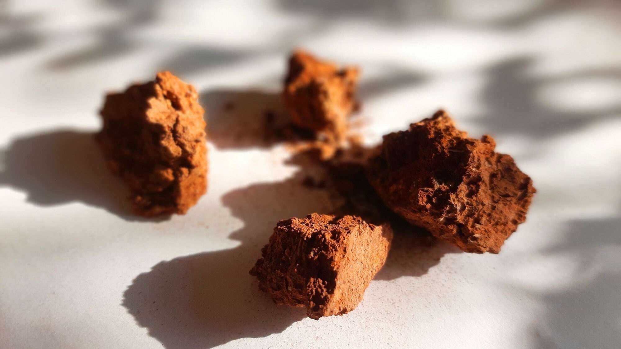 Burnt Red Clay Bricks Crunchy, Dry, Earthy, Muddy Red Brick Crumbs ...