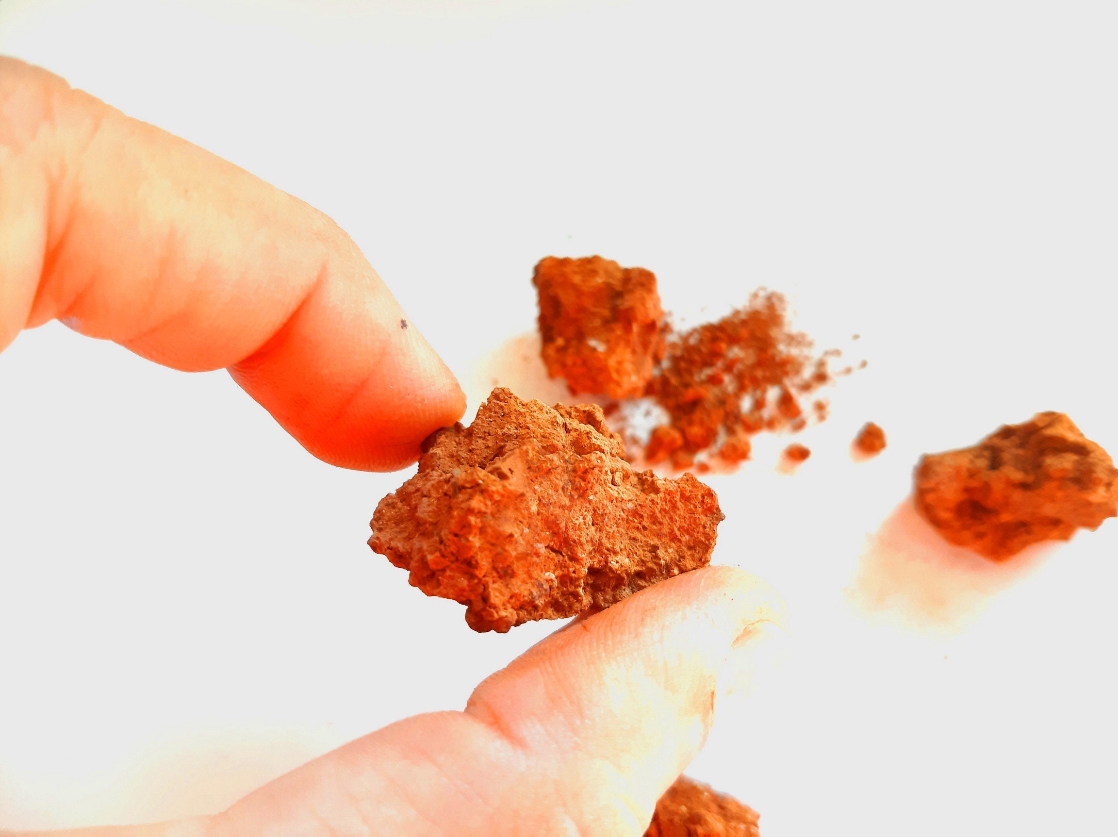 Burnt Red Clay Bricks Crunchy Dry Earthy Muddy Red Brick - Etsy