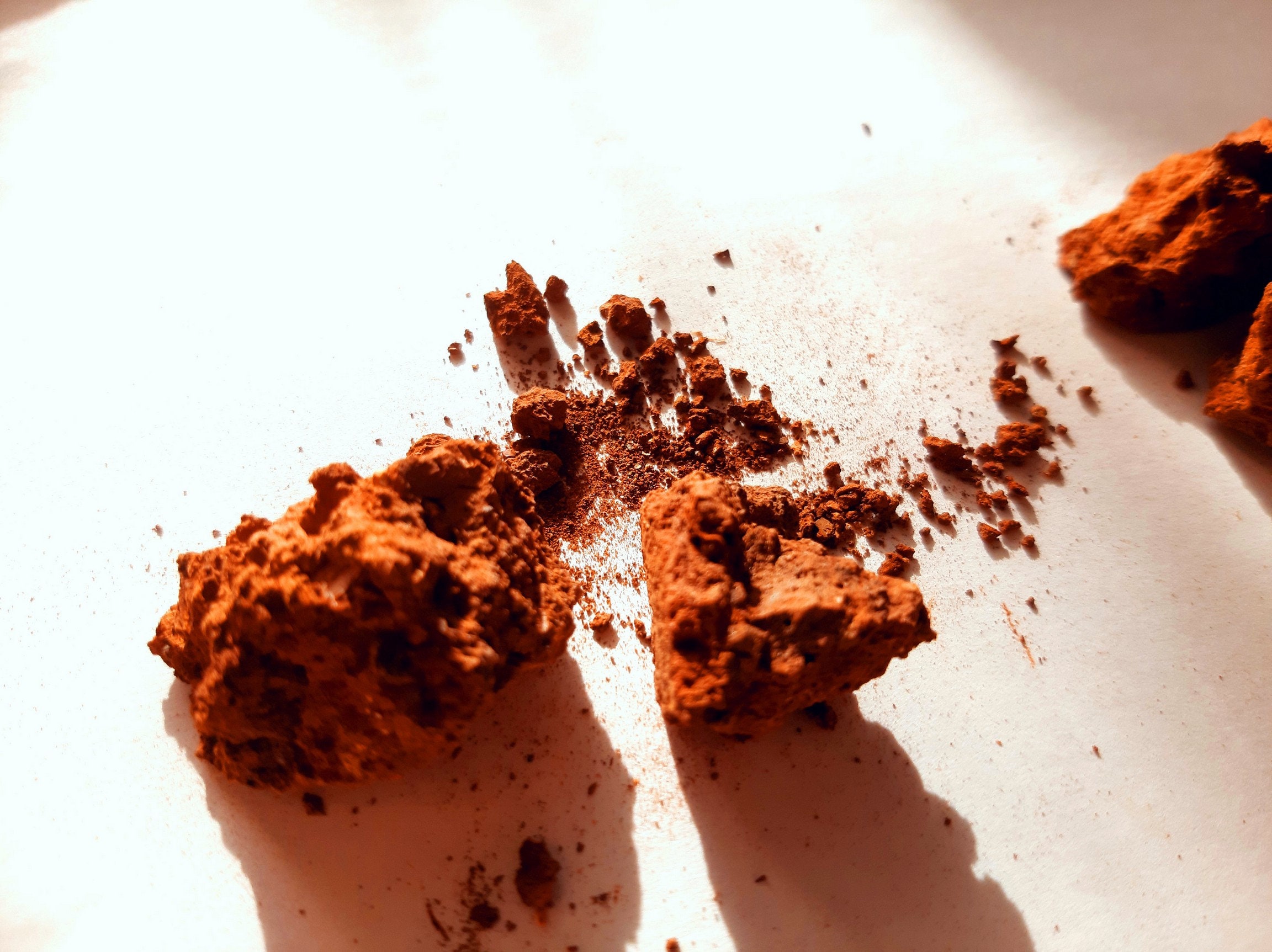Burnt Red Clay Bricks | Crunchy, Dry, Earthy, Muddy Red Brick Crumbs ...