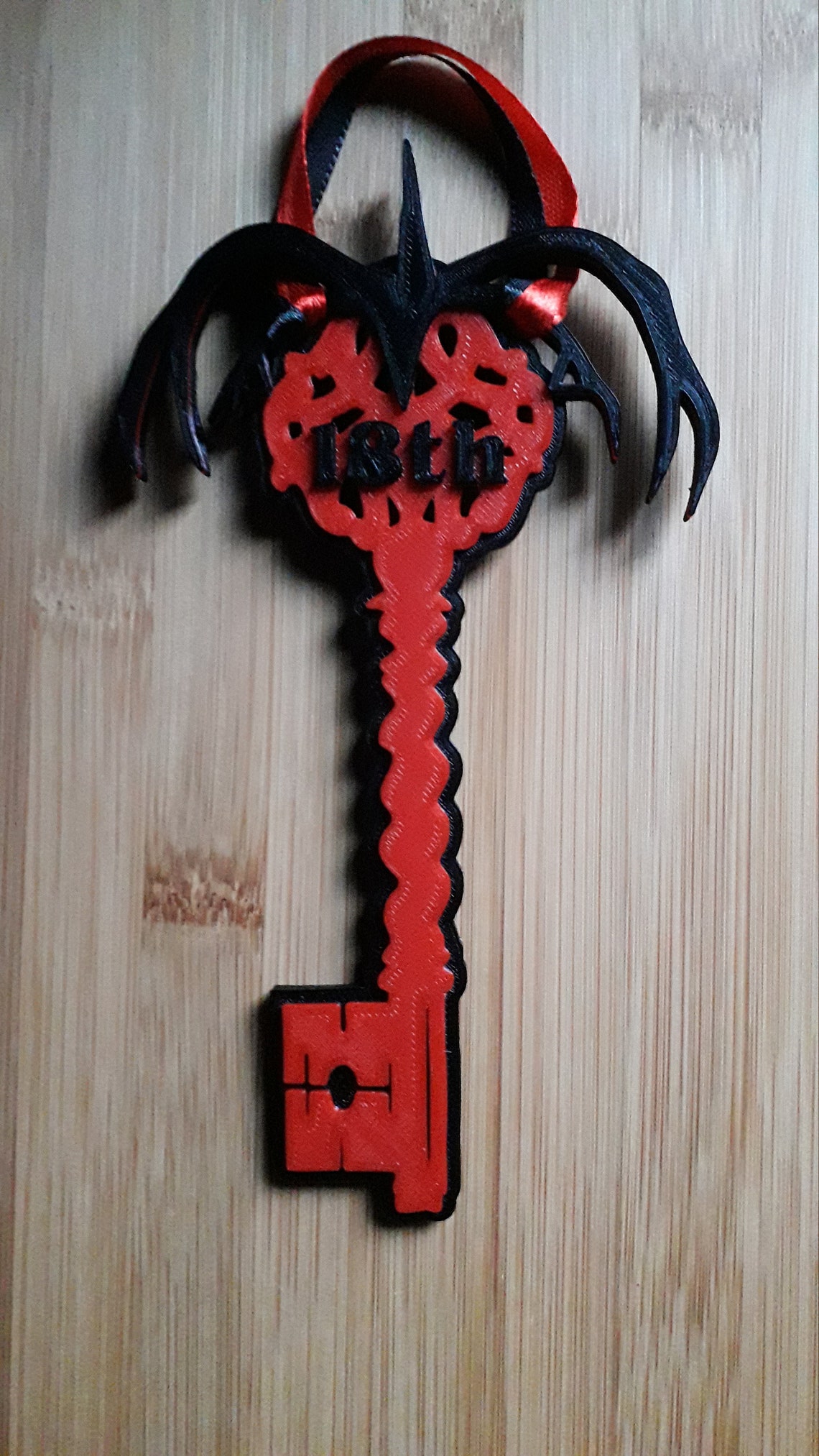 Stranger Things Inspired Birthday Key Personalised 3D Printed | Etsy
