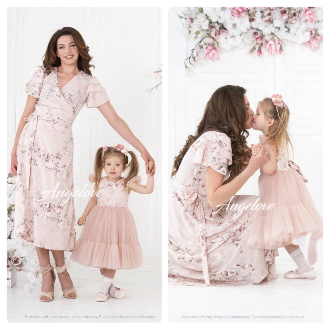 Matching Mommy and Me Outfits Mother Daughter Dress - Etsy