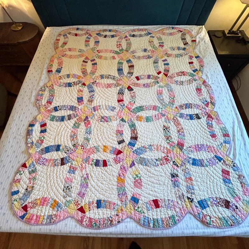 Wedding Ring Quilt - Etsy