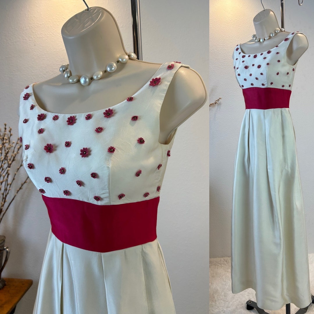 1960s Gown / 1960s Dress / 1960s Maxi Dress / 1960s Prom Dress / 60s ...