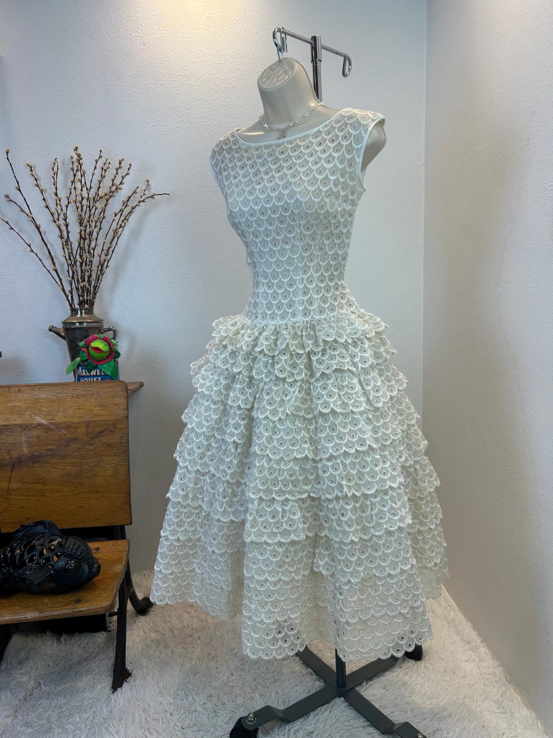 1950s Dress / 50s Dress / 1950s Fit and Flare / 1950s Fit and Flare ...