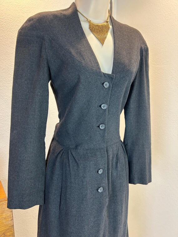 1940s dress / 40s dress / late 40s early 50s dress 19… - Gem