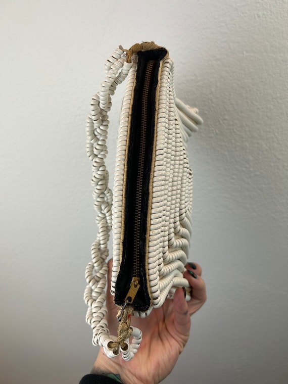 1940’s Telephone Cord Purse / 40s Telephone Cord purs… - Gem