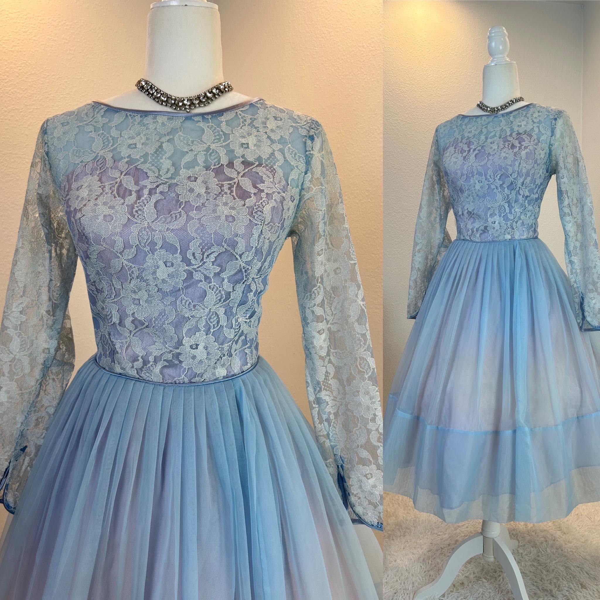 1950s Dress / 50s Dress / 1950s Fit and Flare / 1950s Fit and Flare ...