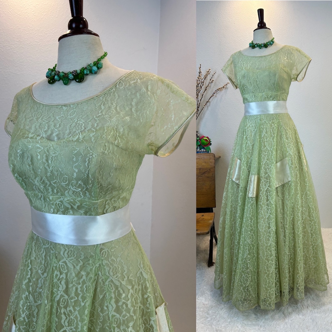 1950s Emma Domb Dress / 1950s Gown / 1950s Dress / 50s Dress / 1950s ...