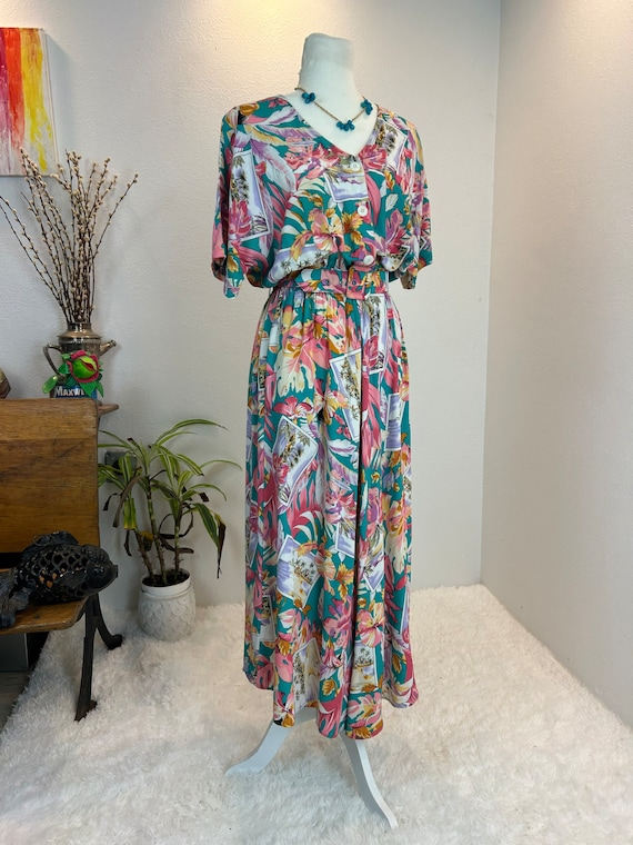 1980s Dress / 80’s dress / 1980s Carol Anderson dress… - Gem