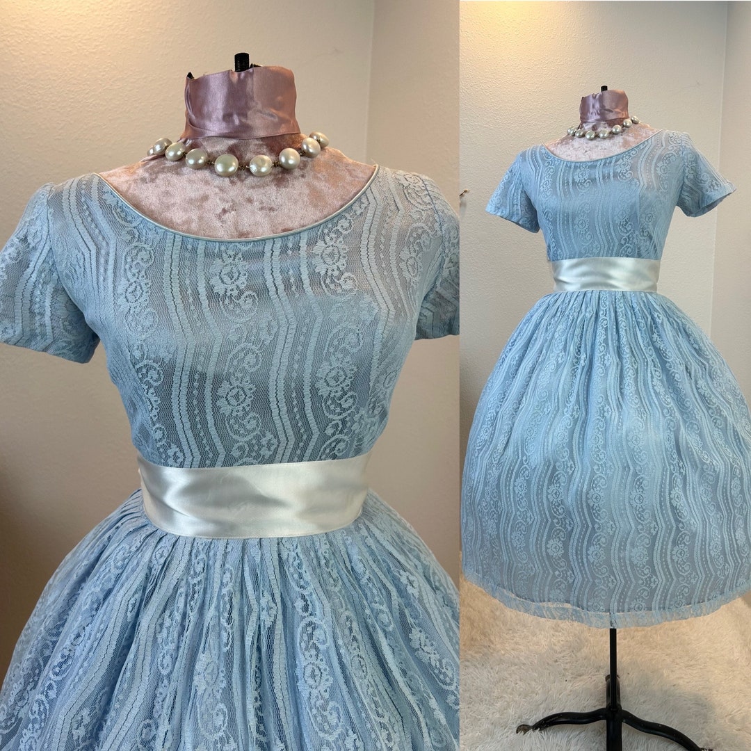1950s Dress / 50s Dress / 1950s Fit and Flare / 1950s Fit and Flare ...