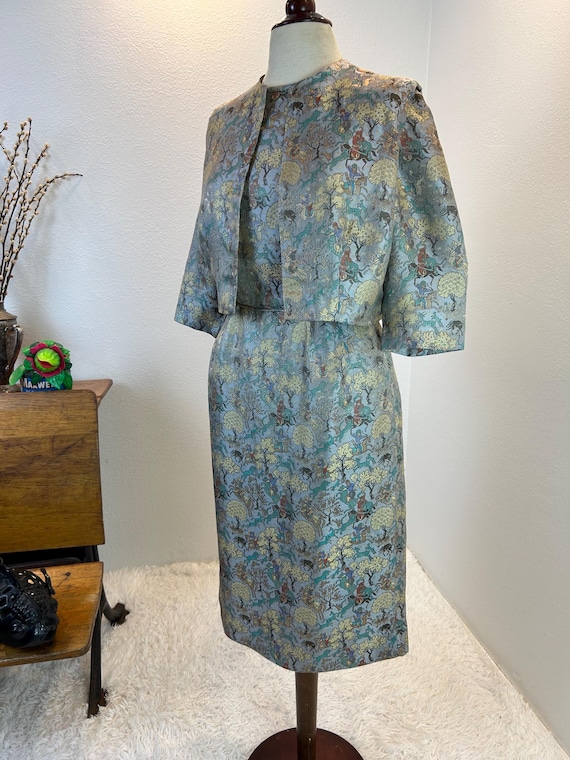 1960s dress / 60s dress / 1960s dress set / 60s dre… - Gem